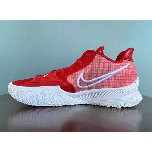 Nike | Shoes | Nike Kyrie Low 4 Tb University Red Basketball Shoes Mens ...
